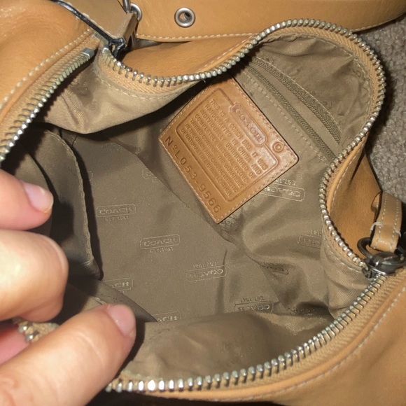 Coach | Bags | Tan Leather Vintage Coach Purse | Poshmark